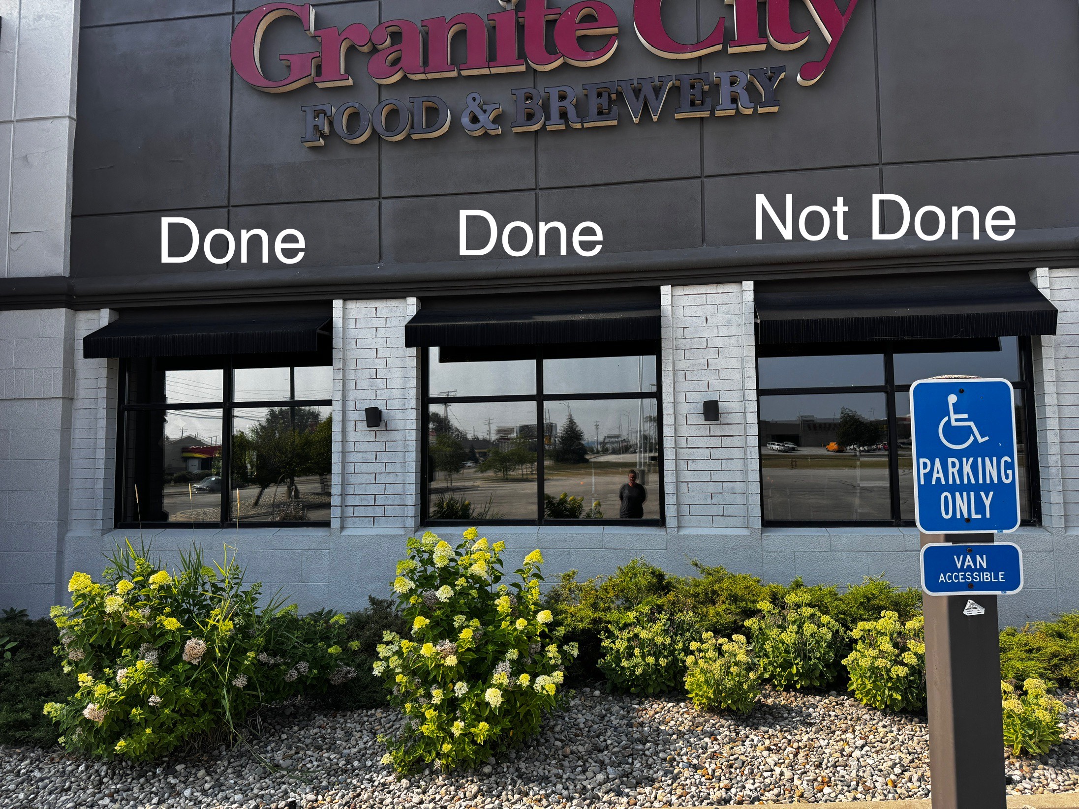 Granite City Food & Brewery Gets a Stylish and Functional Window Film Upgrade - LuxeArt | Fort ...